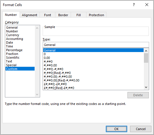 Microsoft Excel conditional number formatting