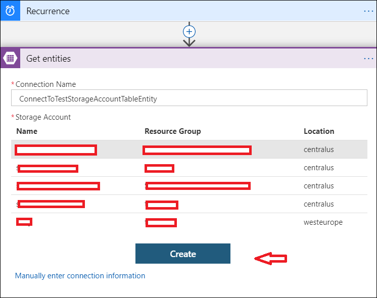 Managing Azure Table Storage: Delete Table Entities using Logic APPS | Microsoft Community Hub