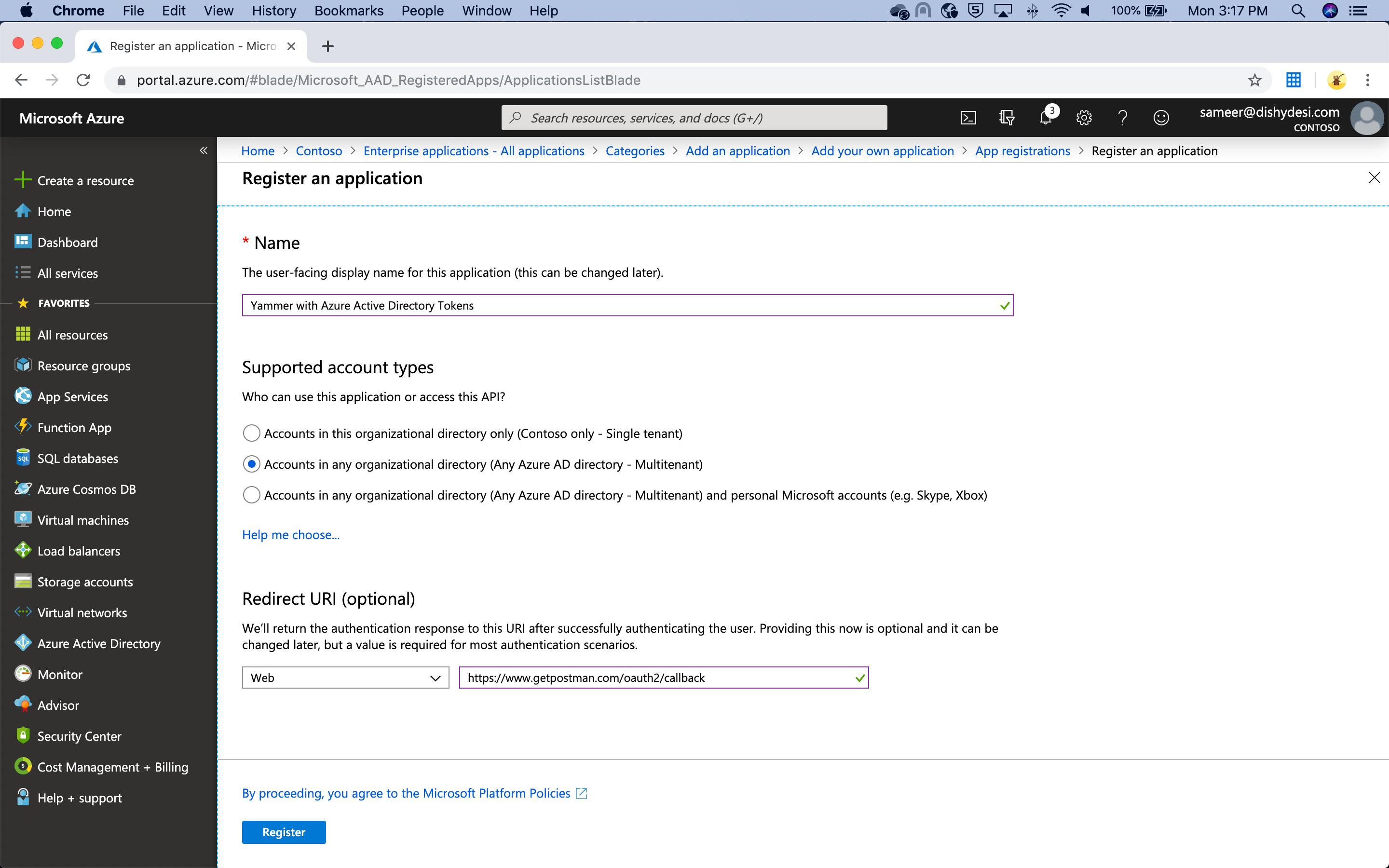 Yammer API with AAD tokens Postman Collection | Microsoft Community Hub