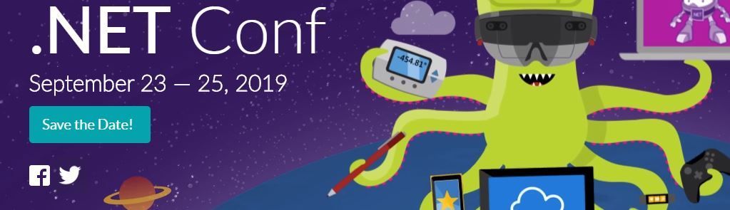The .NET Conf is a 3-day virtual event co-organized by the .NET ...