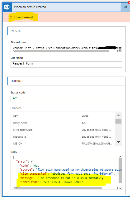 There's a problem with the flow's trigger. Fix the trigger | Microsoft Community Hub