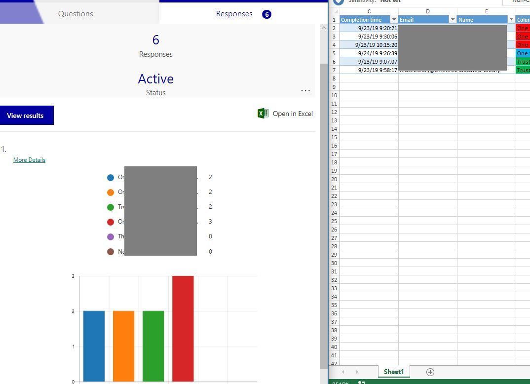 Microsoft Forms incorrect graph bug | Microsoft Community Hub