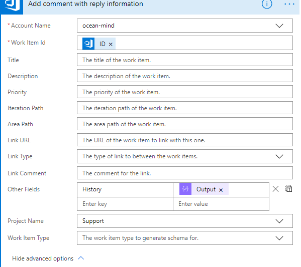 Adding a comment to a DevOps Work Item using a given user | Microsoft ...