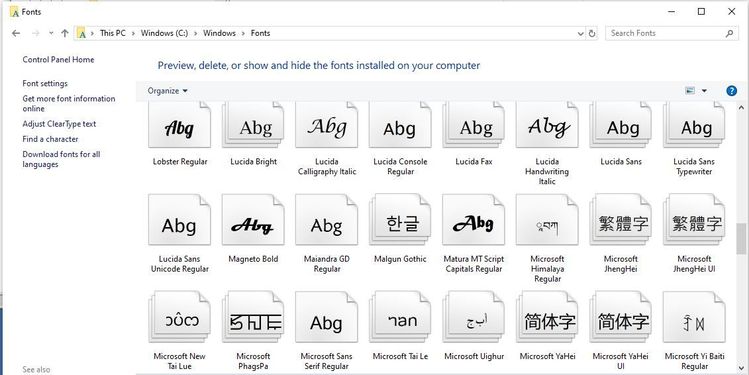 Deploy fonts via GPO | Microsoft Community Hub