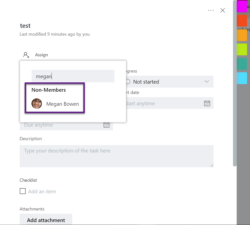 New in Microsoft planner - Add and assign tasks to non-members of the ...
