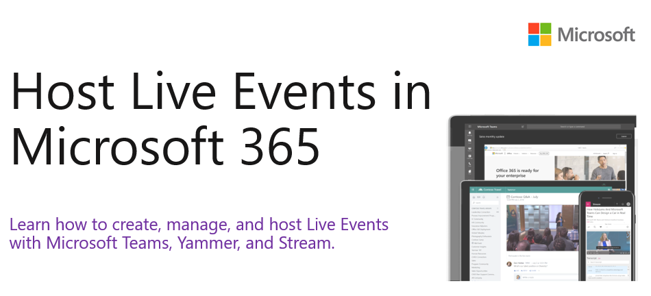 Host Live Events in Microsoft 365