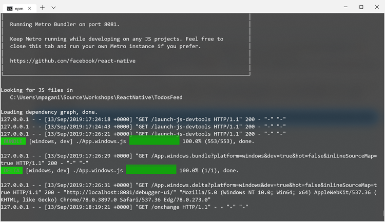 Getting started with React Native for Windows | Microsoft Community Hub