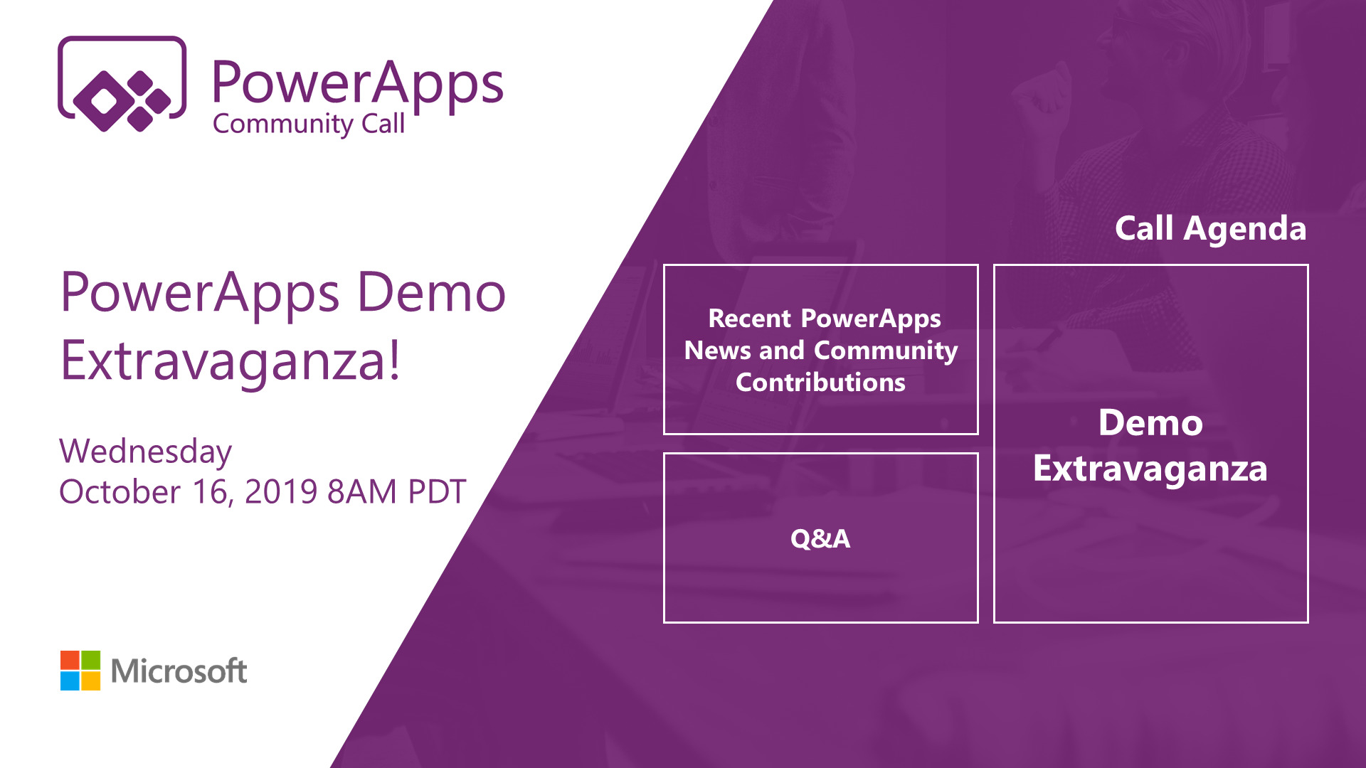 Special Microsoft Powerapps Community Call Oct 16th At 800 Am Pdt Microsoft Community Hub 