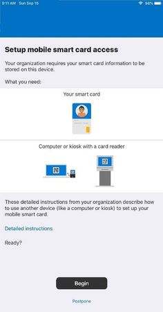 Microsoft Intune helps high-security customers authenticate using derived credentials on mobile ...
