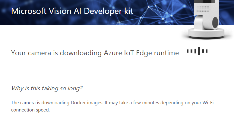 Issue with Vision AI Developer Kit | Microsoft Community Hub