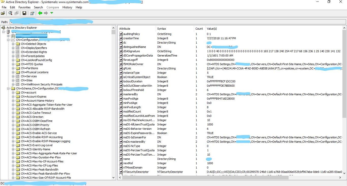 Active Directory Explorer | Microsoft Community Hub