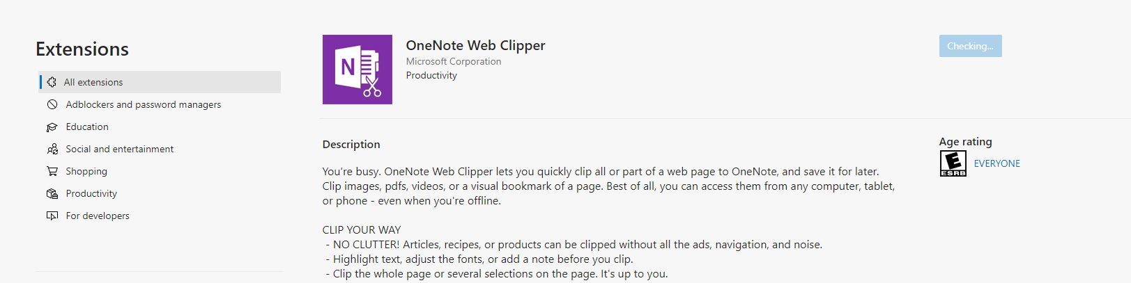 OneNote Web Clipper | Microsoft Community Hub