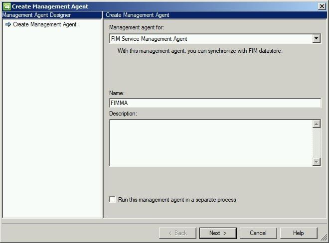 Configuring the FIM Management Agent | Microsoft Community Hub