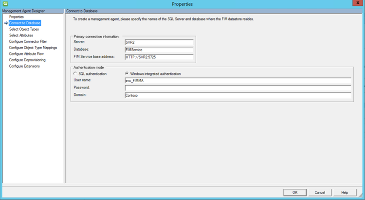 Configuring the FIM Management Agent | Microsoft Community Hub