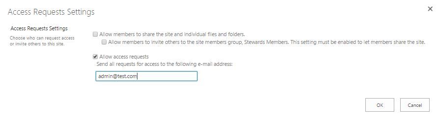 By Design or not? Access request doesn't work for external user sharing ...