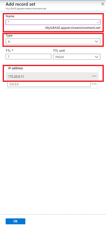Configuring the new ILB ASE v2's DNS records on Azure Private DNS ...
