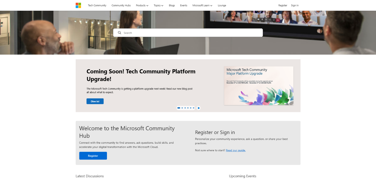 How do I register? | Microsoft Community Hub