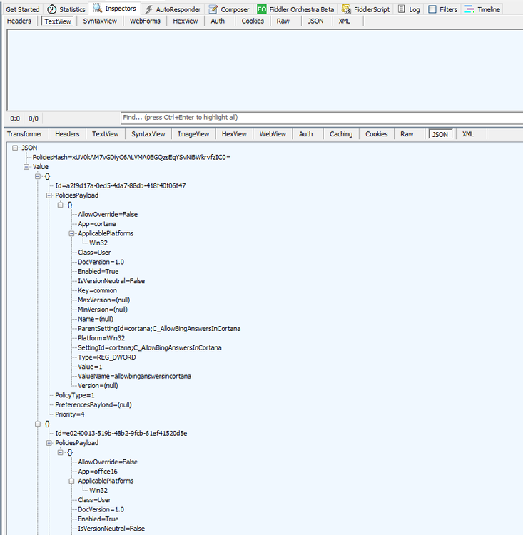 Troubleshooting Office Cloud Policy Service (OCPS) on Windows