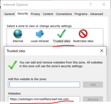 Authentication popup for autologon.microsoftazuread-sso.com:443 ...