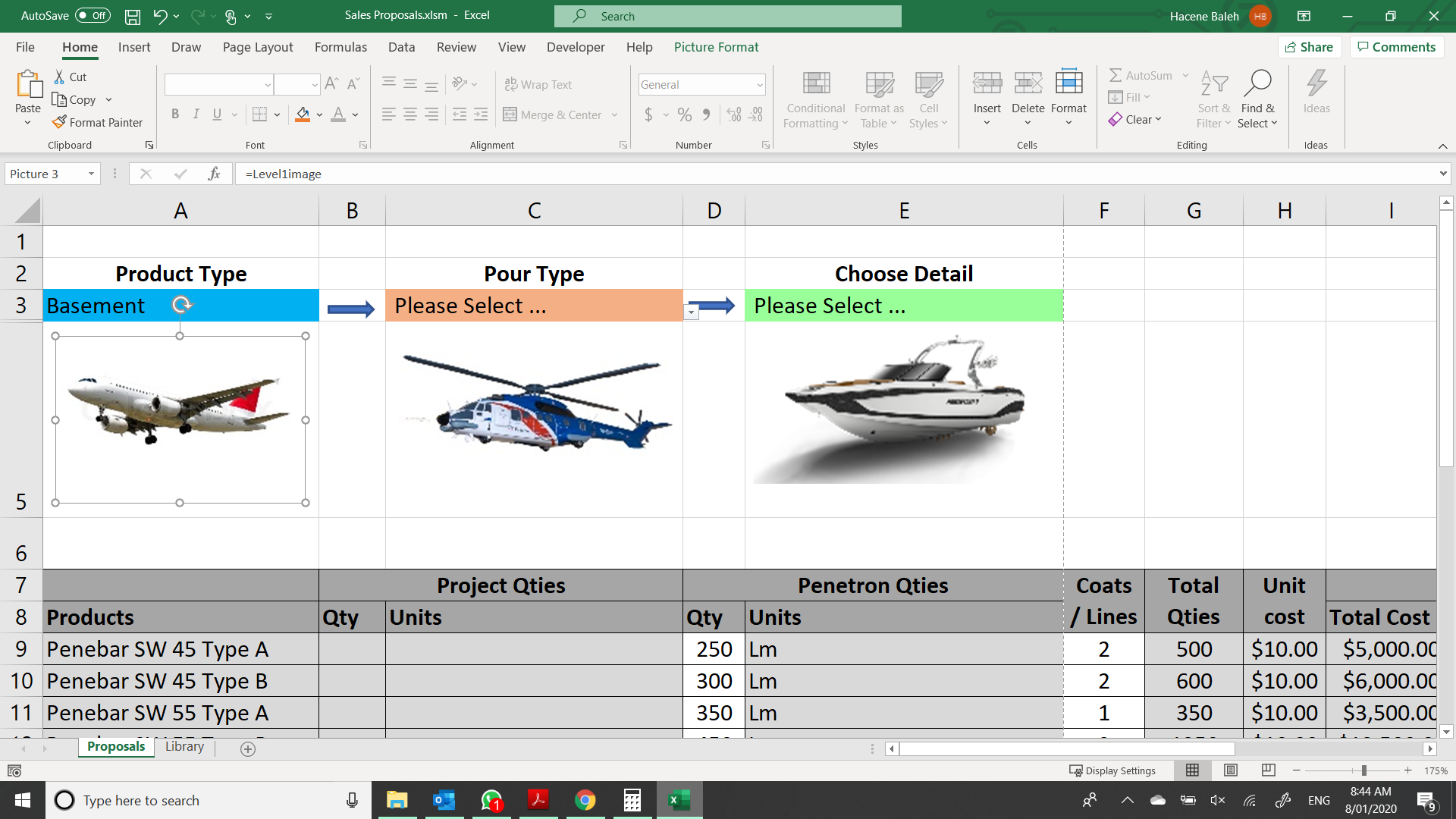 Excel Office 365, how to default the display picture to Blank in a cascading lists | Microsoft ...