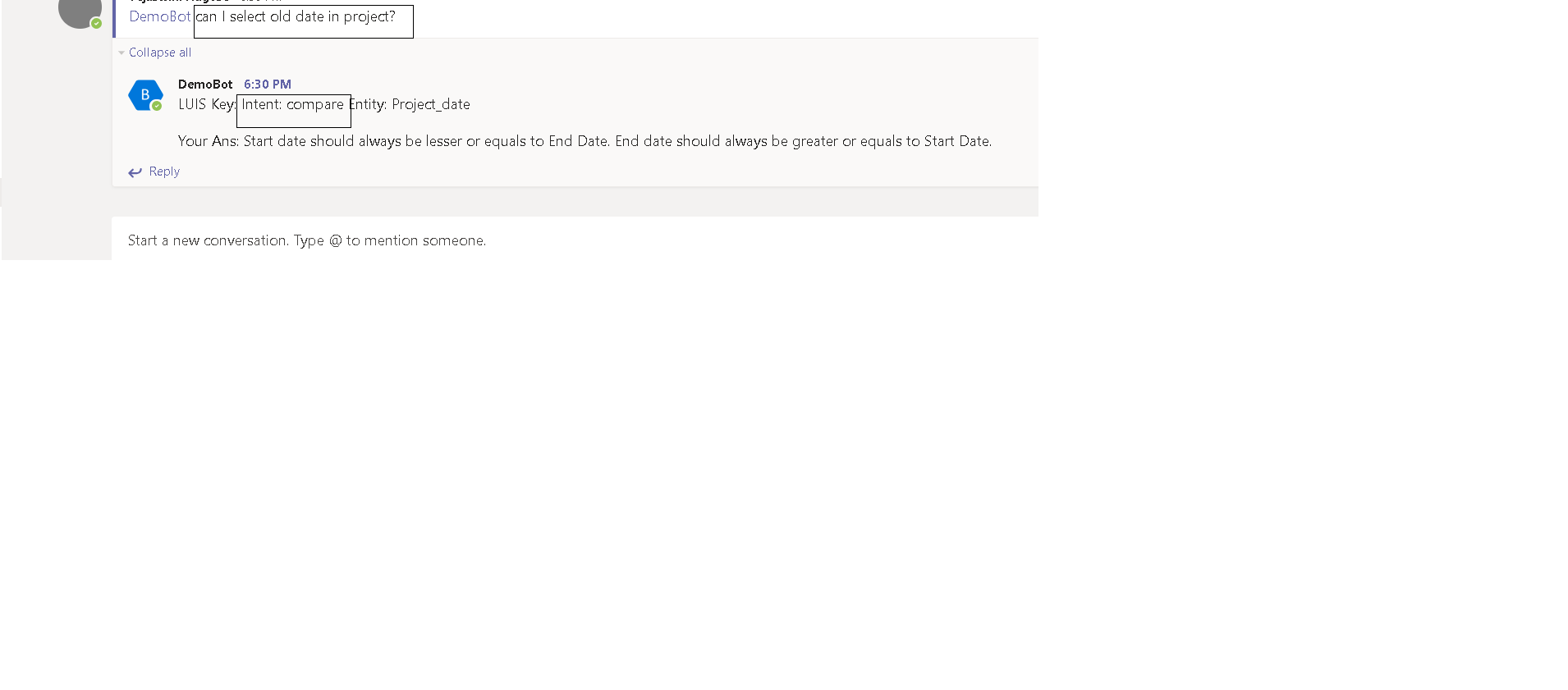 getting different intent for same question on teams and luis portal, why? how do is solve it ...
