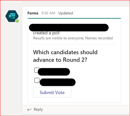 Teams Polls - Where are the results (by name of respondent ...
