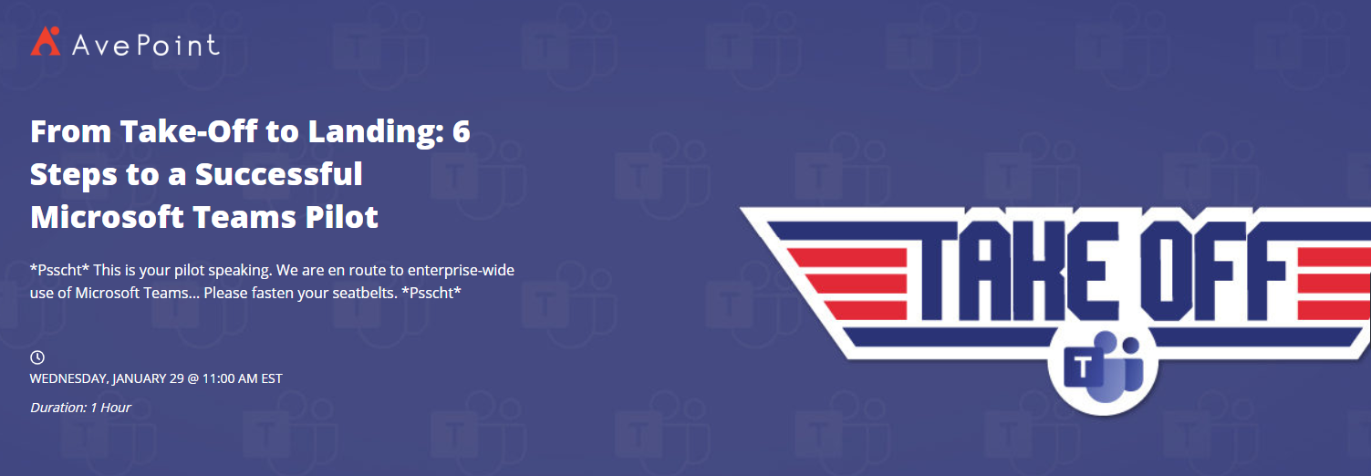 From Take-Off to Landing: 6 Steps to a Successful Microsoft Teams Pilot ...