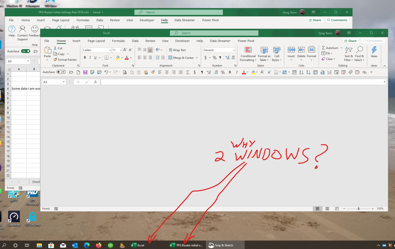 Excel opening ghost window. | Microsoft Community Hub