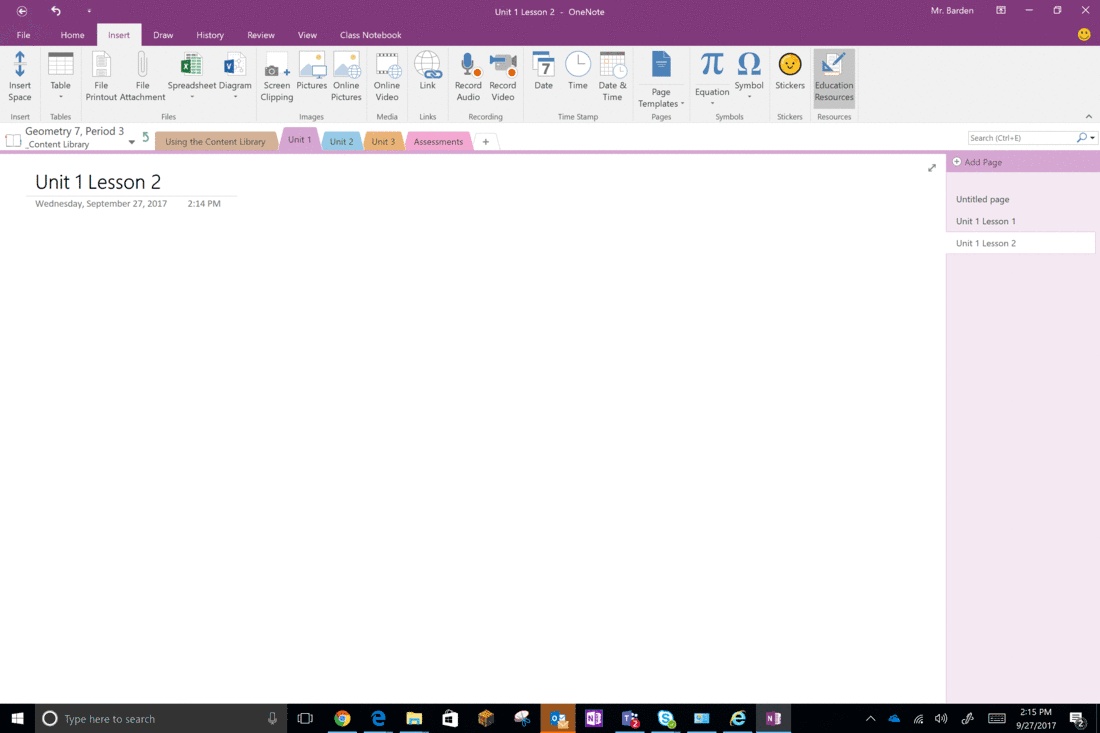Updates for OneNote Class Notebook Addin and Desktop Learning Tools ...
