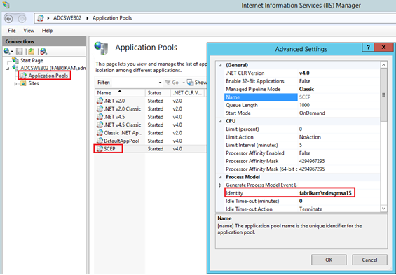 Setting up NDES using a Group Managed Service Account (gMSA ...