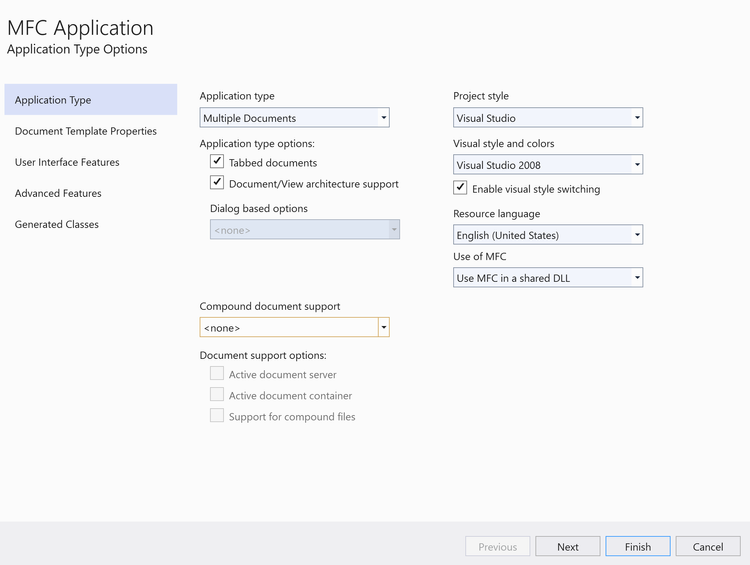 Host Custom UWP Controls in MFC MDI Project using XAML Islands