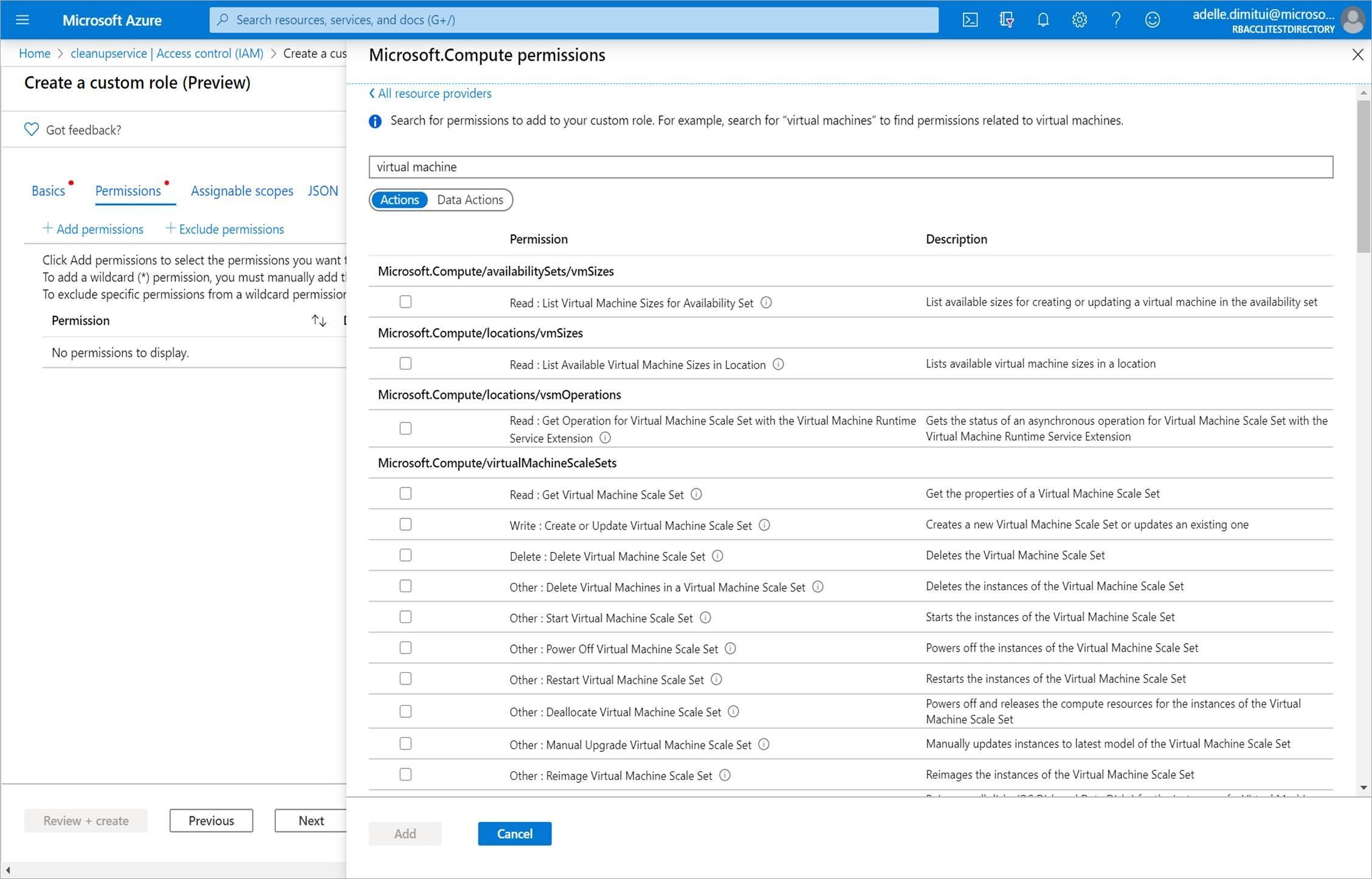 Creating custom roles in the Azure portal is now in public preview ...