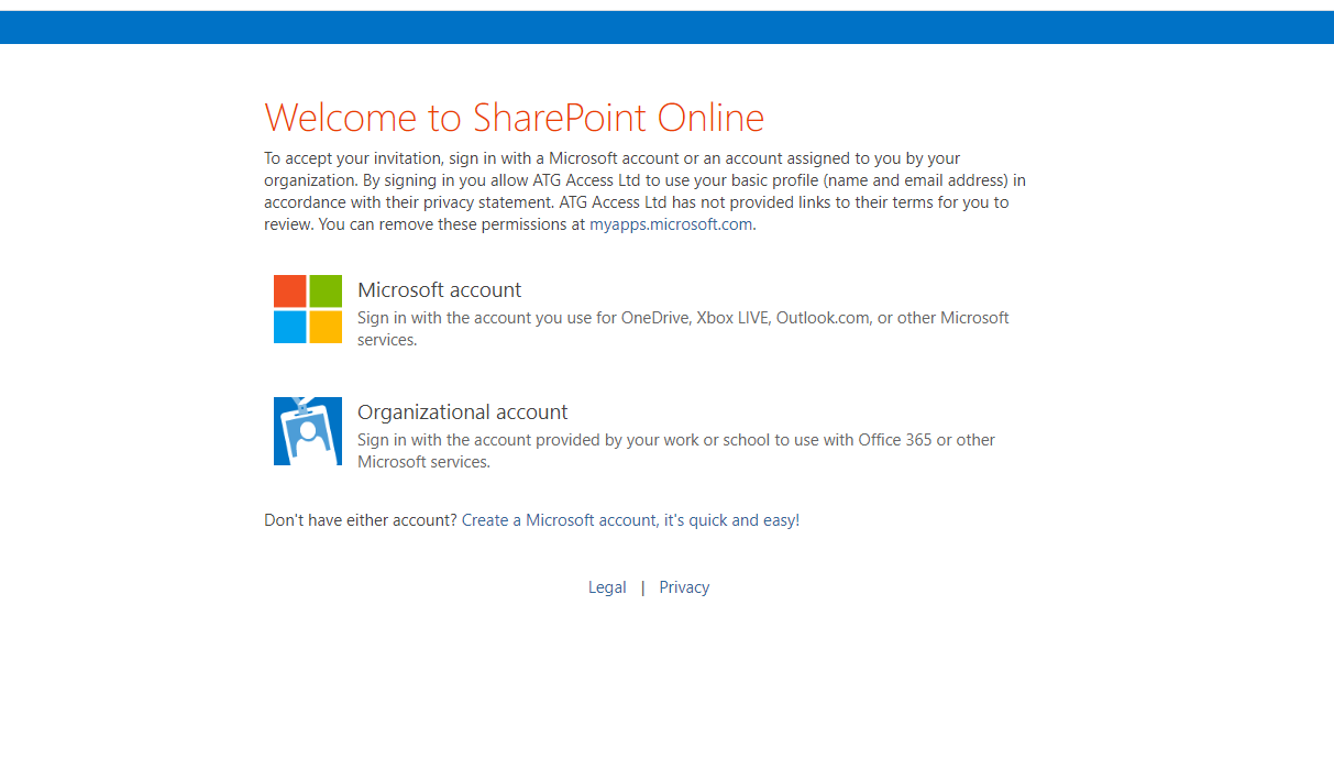 Differences between "MS Account" and "Organizational Account" when ...