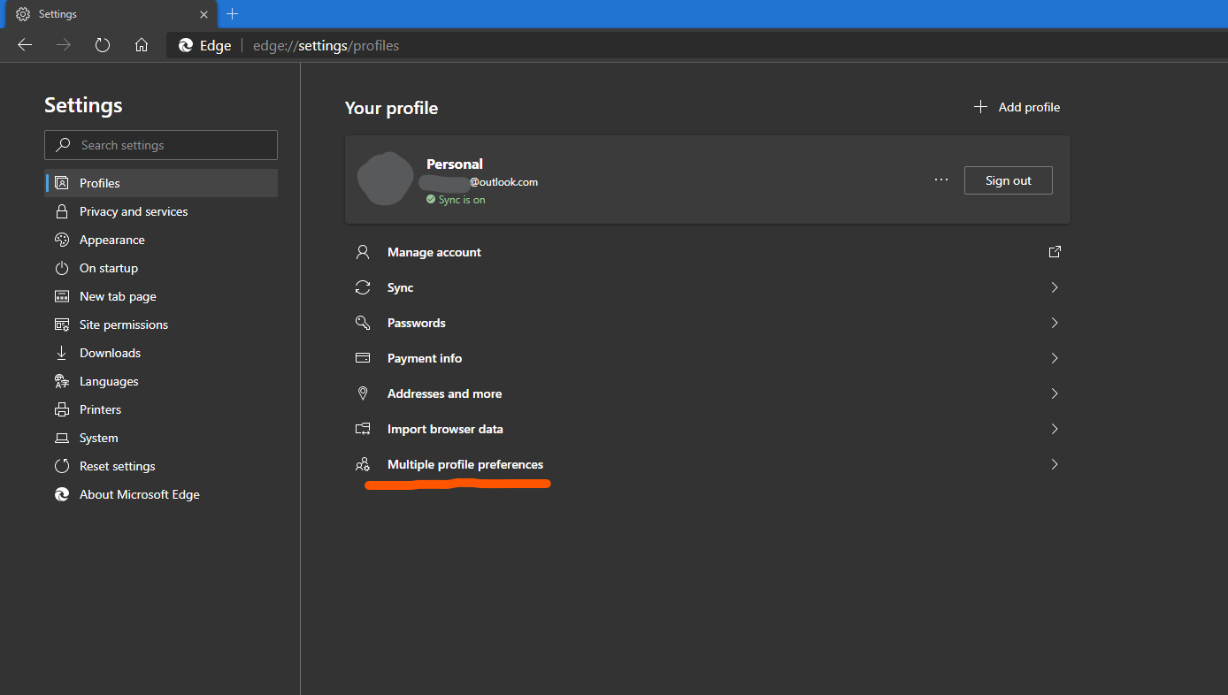 New Feature: Multiple Profiles Handing in Edge browser just got so much ...