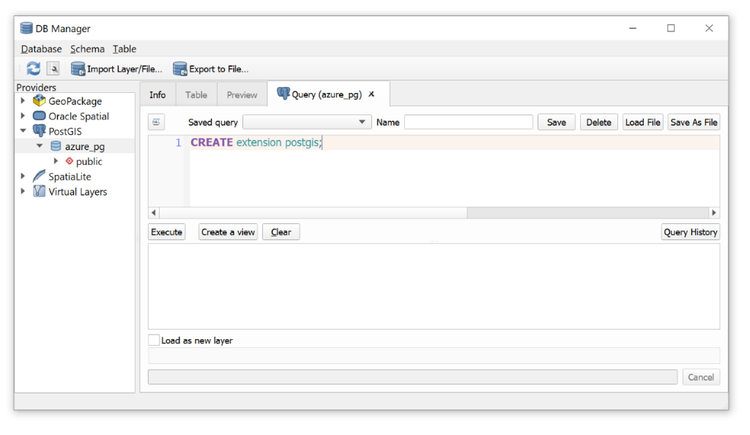 QGIS + Azure Database for PostgreSQL/PostGIS | Microsoft Community Hub