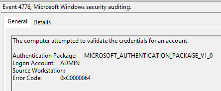 Enriched NTLM authentication data using Windows Event 8004 | Microsoft ...