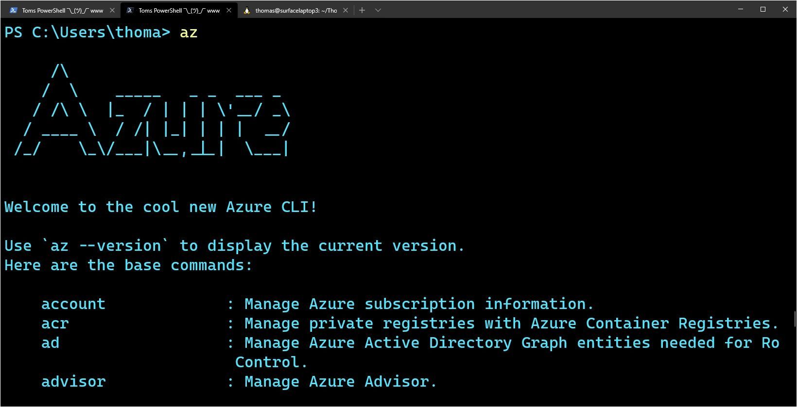 Azure CLI Tip - Use AI to find az commands
