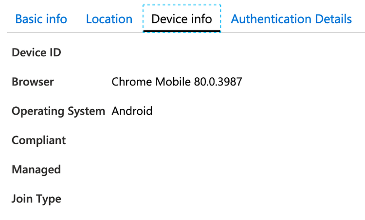 Conditional Access with Android phones | Microsoft Community Hub
