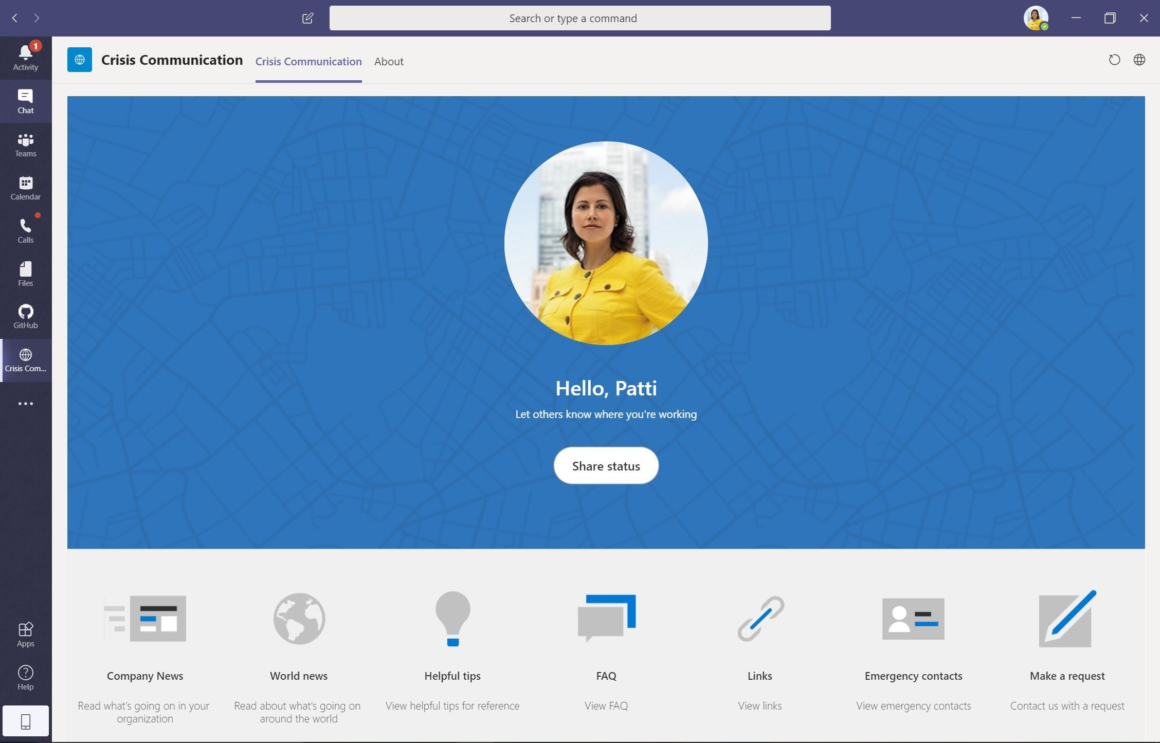 Coordinate crisis communications using Microsoft Teams + Power Platform ...