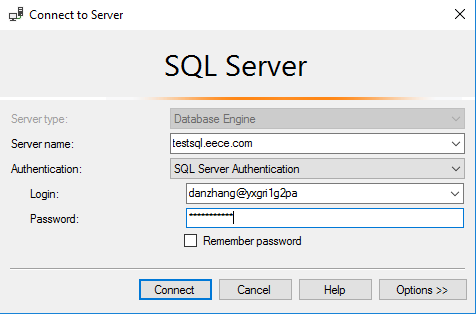 How to use different domain name to connect to Azure SQL DB Server ...