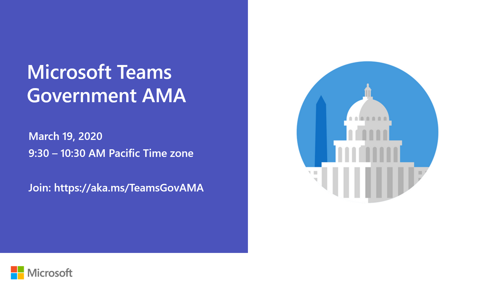 Announcing a Microsoft Teams Government AMA | Microsoft Community Hub
