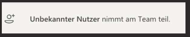 Service principal account now shown as "Unknown User" in Team ...