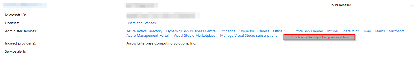 Partners cannot access Security and Compliance Center | Microsoft Community Hub