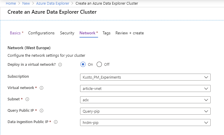 Just shipped: VNet Injection for Azure Data Explorer | Microsoft ...