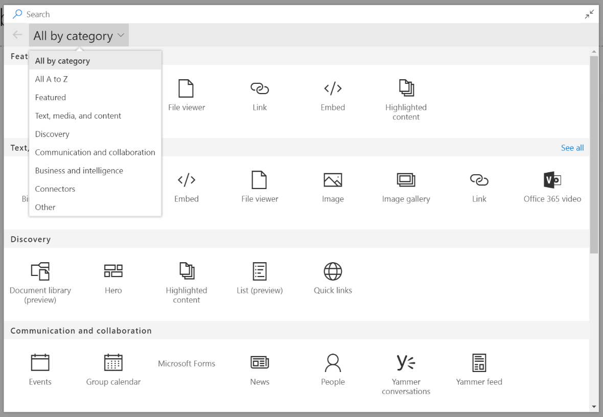 New and updated web parts rolling out to SharePoint in Office 365