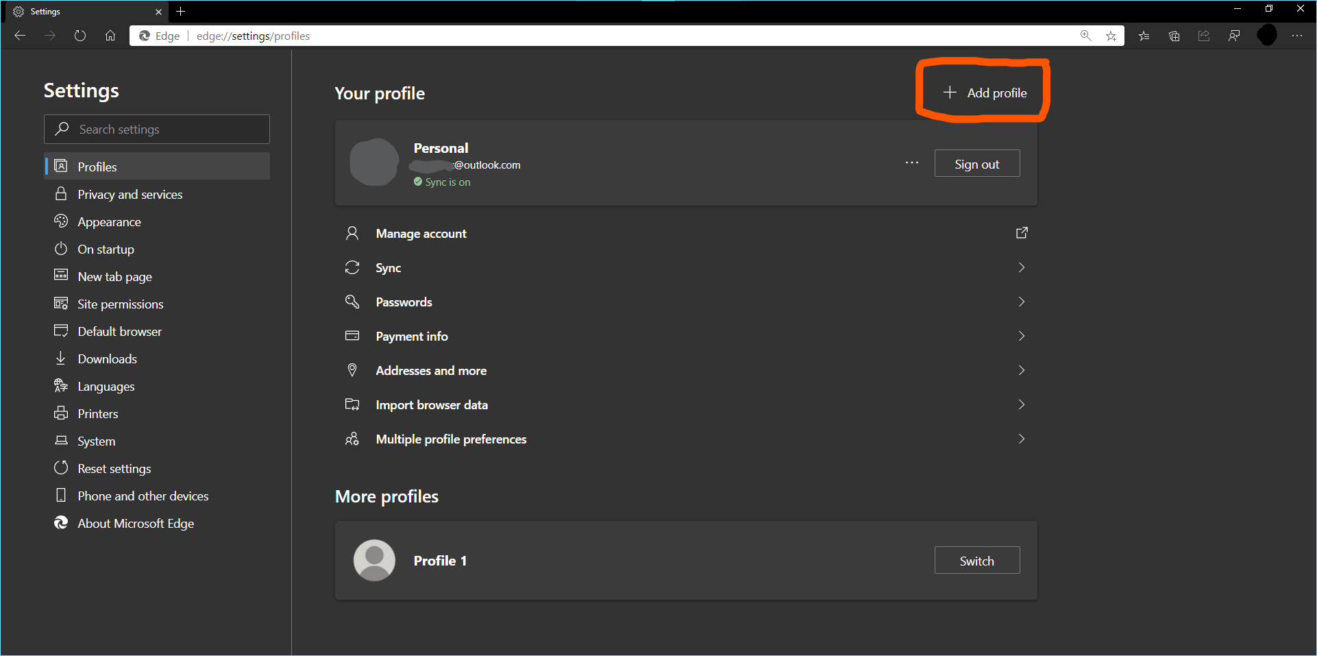 Smart 💡 Idea: use Automatic Profile Switching in Edge to create a Container like experience ...