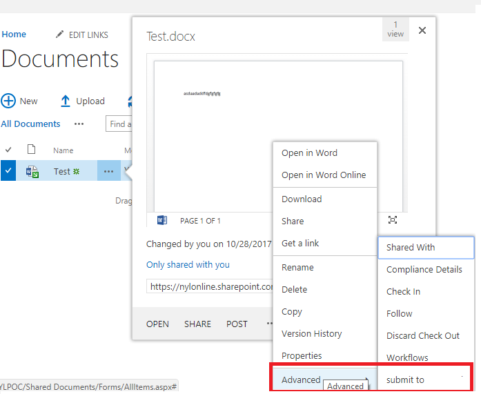 adding custom action item menu in SharePoint online Modern team sites ...