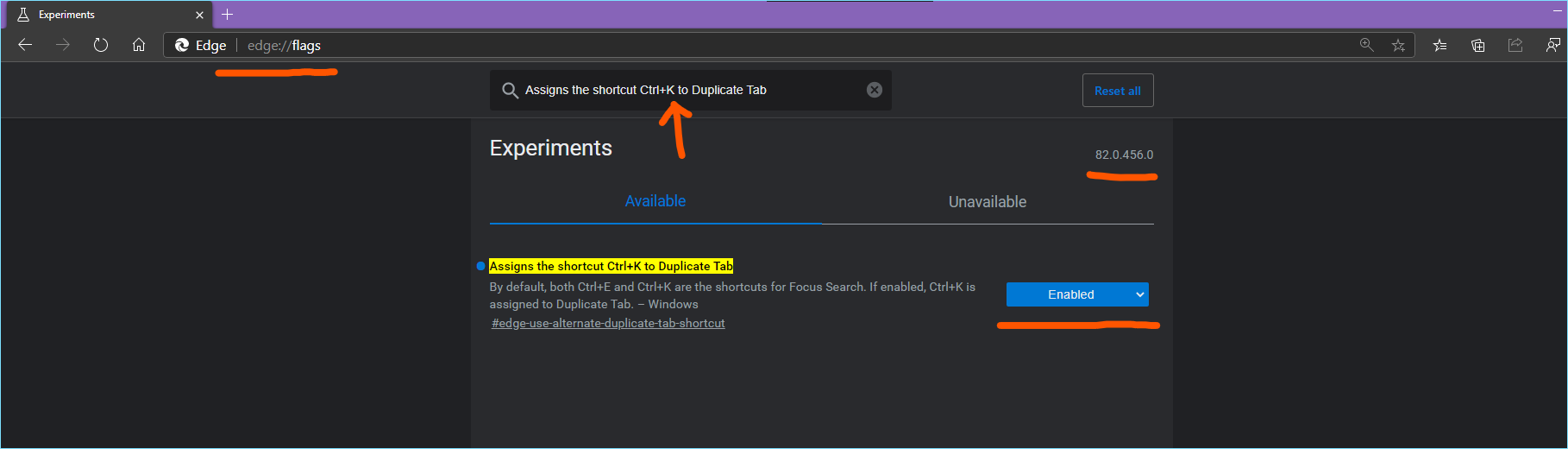 New Feature: now you can assign a shortcut key for Tab Duplication in ...