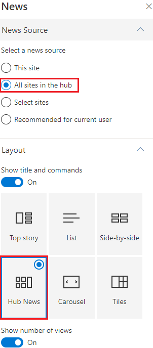 News from Hub sites are not displayed in the News Webpart from ...