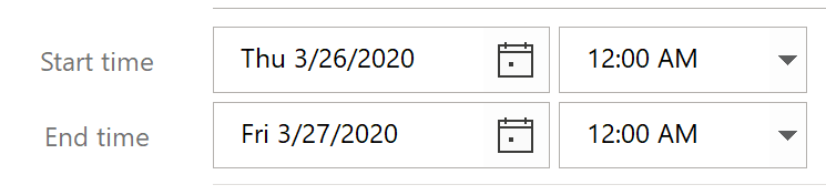 Teams Meeting Time Defaults to 24 Hours When Using the Teams Add-in for ...
